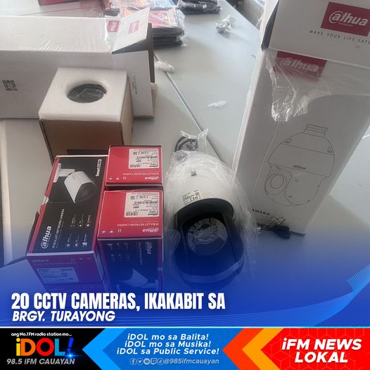 20 CCTV CAMERAS, IKAKABIT SA BRGY. TURAYONG - RMN Networks