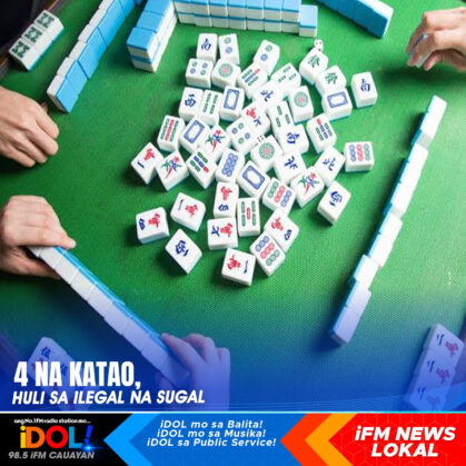 4 NA KATAO, HULI SA ILEGAL NA SUGAL - RMN Networks