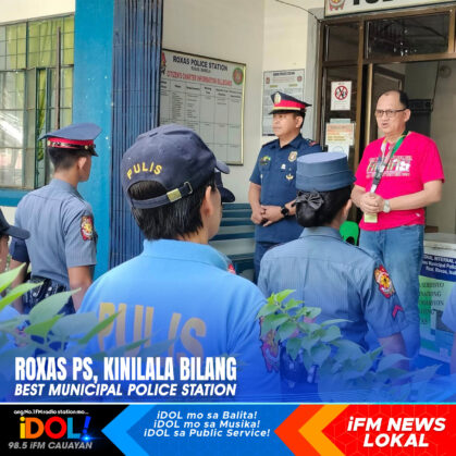 ROXAS PS, KINILALA BILANG BEST MUNICIPAL POLICE STATION - RMN Networks