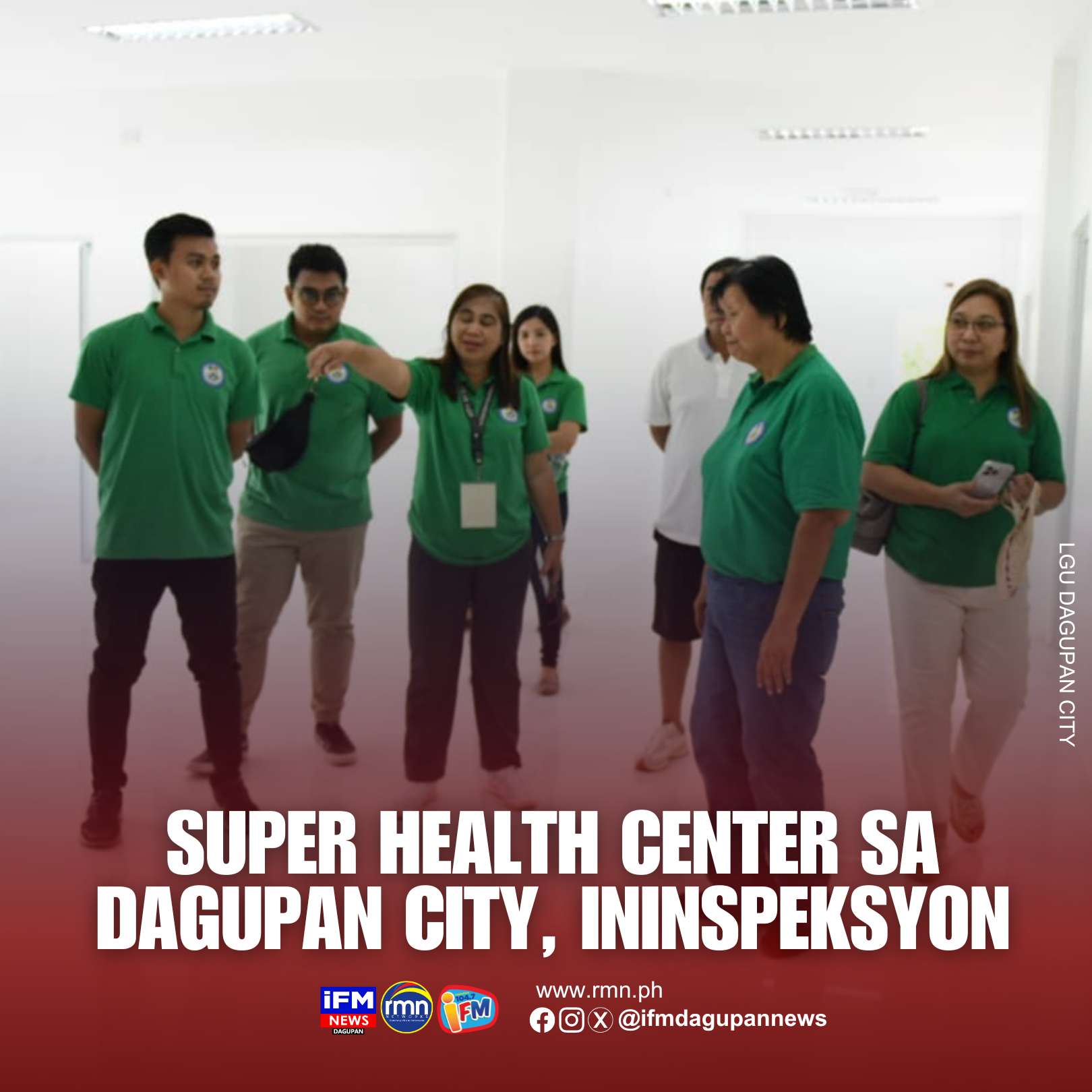 𝗦𝗨𝗣𝗘𝗥 𝗛𝗘𝗔𝗟𝗧𝗛 𝗖𝗘𝗡𝗧𝗘𝗥 𝗦𝗔 𝗗𝗔𝗚𝗨𝗣𝗔𝗡 𝗖𝗜𝗧𝗬, 𝗜𝗡𝗜𝗡𝗦𝗣𝗘𝗞𝗦𝗬𝗢𝗡 - RMN Networks