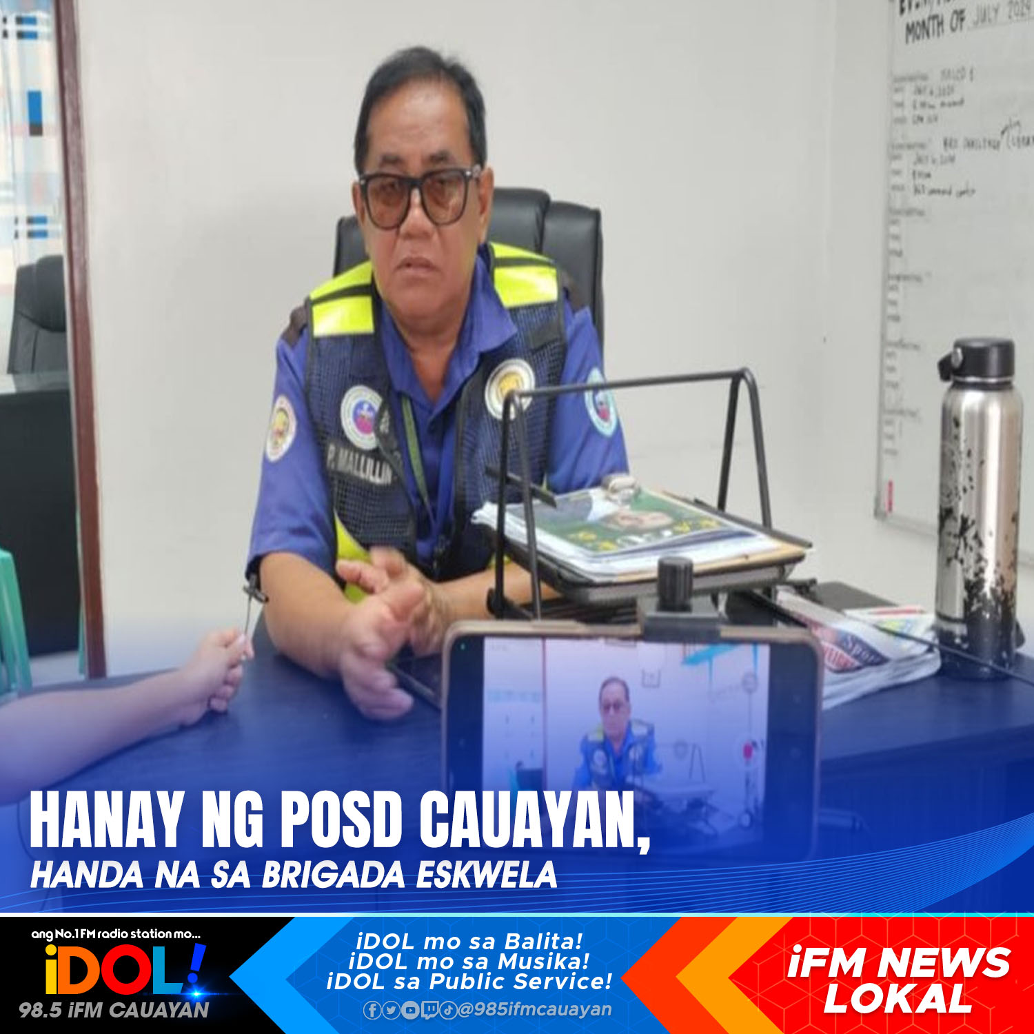 HANAY NG POSD CAUAYAN, HANDA NA SA BRIGADA ESKWELA - RMN Networks