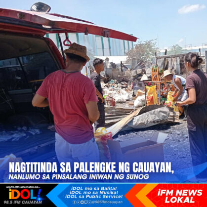 NAGTITINDA SA PALENGKE NG CAUAYAN, NANLUMO SA INIWANG PINSALA NG SUNOG - RMN Networks