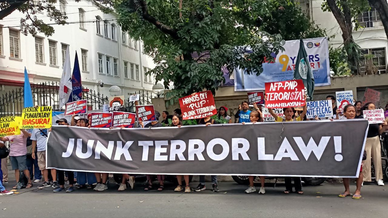 Pagbasura sa Anti-Terror Law, muling ipinanawagan ng grupong Bayan - RMN Networks