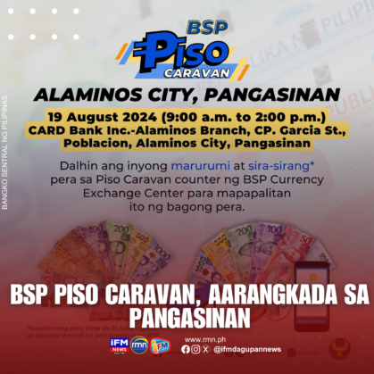 𝗕𝗦𝗣 𝗣𝗜𝗦𝗢 𝗖𝗔𝗥𝗔𝗩𝗔𝗡, 𝗔𝗔𝗥𝗔𝗡𝗚𝗞𝗔𝗗𝗔 𝗦𝗔 𝗣𝗔𝗡𝗚𝗔𝗦𝗜𝗡𝗔𝗡 - RMN Networks