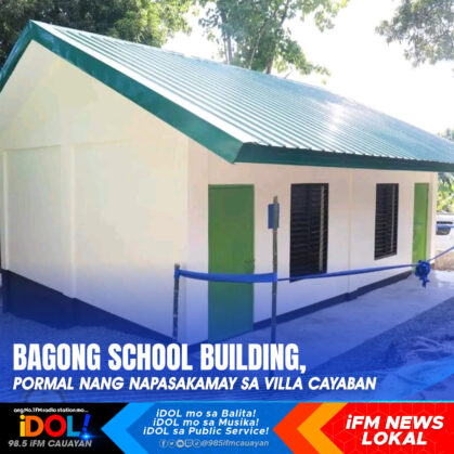 𝗕𝗔𝗚𝗢𝗡𝗚 𝗦𝗖𝗛𝗢𝗢𝗟 𝗕𝗨𝗜𝗟𝗗𝗜𝗡𝗚, 𝗣𝗢𝗥𝗠𝗔𝗟 𝗡𝗔𝗡𝗚 𝗡𝗔𝗣𝗔𝗦𝗔𝗞𝗔𝗠𝗔𝗬 𝗦𝗔 𝗩𝗜𝗟𝗟𝗔 𝗖𝗔𝗬𝗔𝗕𝗔𝗡 - RMN ...