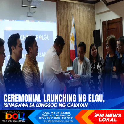 CEREMONIAL LAUNCHING NG eLGU, ISINAGAWA SA LUNGSOD NG CAUAYAN - RMN ...