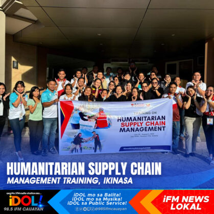 HUMANITARIAN SUPPLY CHAIN MANAGEMENT TRAINING, IKINASA - RMN Networks