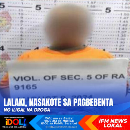 𝗟𝗔𝗟𝗔𝗞𝗜, 𝗡𝗔𝗦𝗔𝗞𝗢𝗧𝗘 𝗦𝗔 𝗣𝗔𝗚𝗕𝗘𝗕𝗘𝗡𝗧𝗔 𝗡𝗚 𝗜𝗟𝗜𝗚𝗔𝗟 𝗡𝗔 𝗗𝗥𝗢𝗚𝗔 - RMN Networks