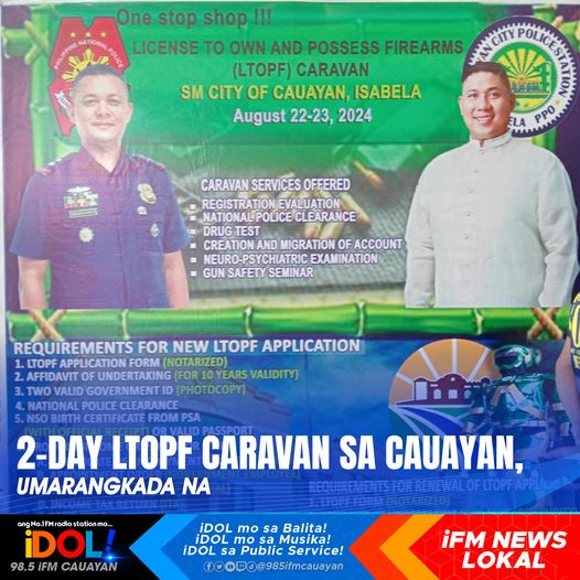2-DAY LTOPF CARAVAN SA CAUAYAN, UMARANGKADA NA - RMN Networks