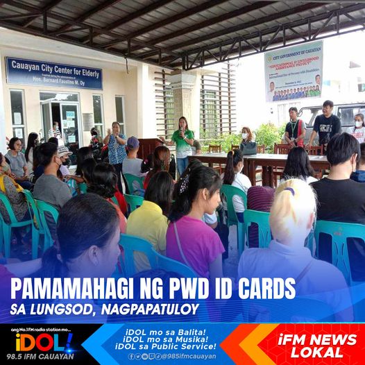 PAMAMAHAGI NG PWD ID CARDS SA LUNGSOD, NAGPAPATULOY - RMN Networks