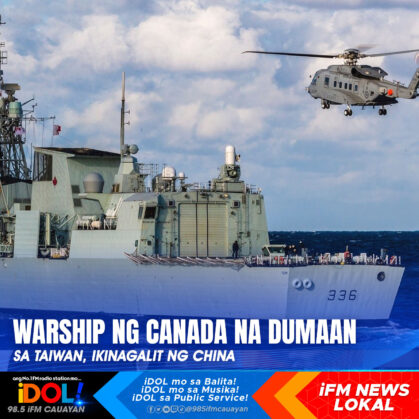 𝗪𝗔𝗥𝗦𝗛𝗜𝗣 𝗡𝗚 𝗖𝗔𝗡𝗔𝗗𝗔 𝗡𝗔 𝗗𝗨𝗠𝗔𝗔𝗡 𝗦𝗔 𝗧𝗔𝗜𝗪𝗔𝗡, 𝗜𝗞𝗜𝗡𝗔𝗚𝗔𝗟𝗜𝗧 𝗡𝗚 𝗖𝗛𝗜𝗡𝗔 - RMN Networks