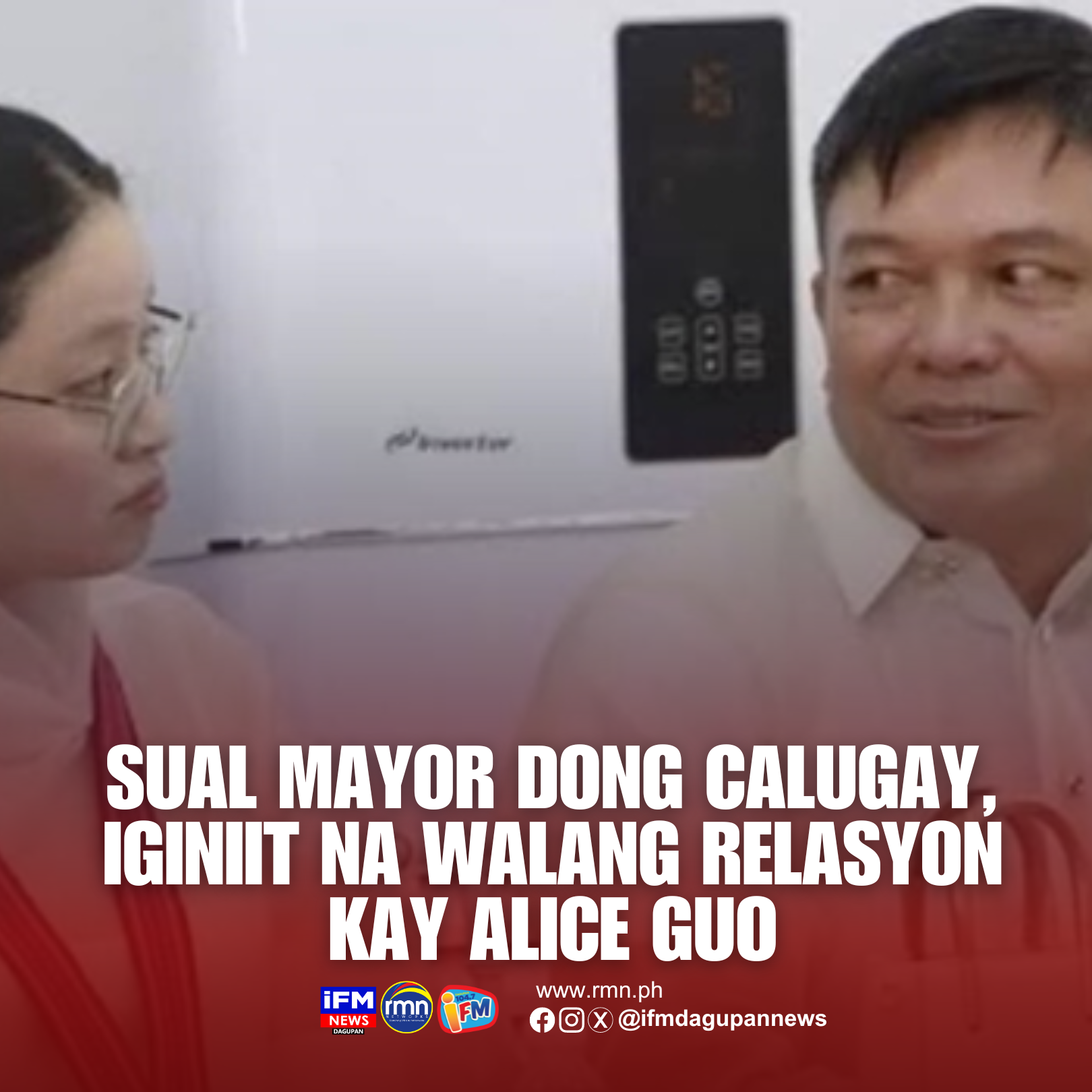 𝗦𝗨𝗔𝗟 𝗠𝗔𝗬𝗢𝗥 𝗗𝗢𝗡𝗚 𝗖𝗔𝗟𝗨𝗚𝗔𝗬, 𝗜𝗚𝗜𝗡𝗜𝗜𝗧 𝗡𝗔 𝗪𝗔𝗟𝗔𝗡𝗚 𝗥𝗘𝗟𝗔𝗦𝗬𝗢𝗡 𝗞𝗔𝗬 𝗔𝗟𝗜𝗖𝗘 𝗚𝗨𝗢 - RMN ...