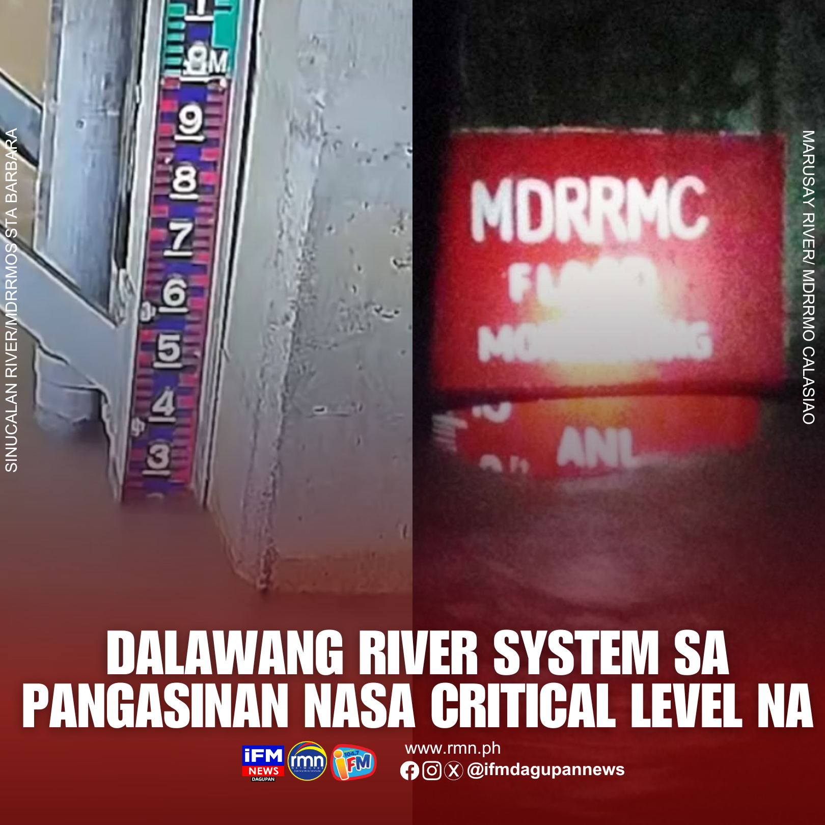 𝗗𝗔𝗟𝗔𝗪𝗔𝗡𝗚 𝗥𝗜𝗩𝗘𝗥 𝗦𝗬𝗦𝗧𝗘𝗠 𝗦𝗔 𝗣𝗔𝗡𝗚𝗔𝗦𝗜𝗡𝗔𝗡 𝗡𝗔𝗦𝗔 𝗖𝗥𝗜𝗧𝗜𝗖𝗔𝗟 𝗟𝗘𝗩𝗘𝗟 𝗡𝗔 - RMN Networks