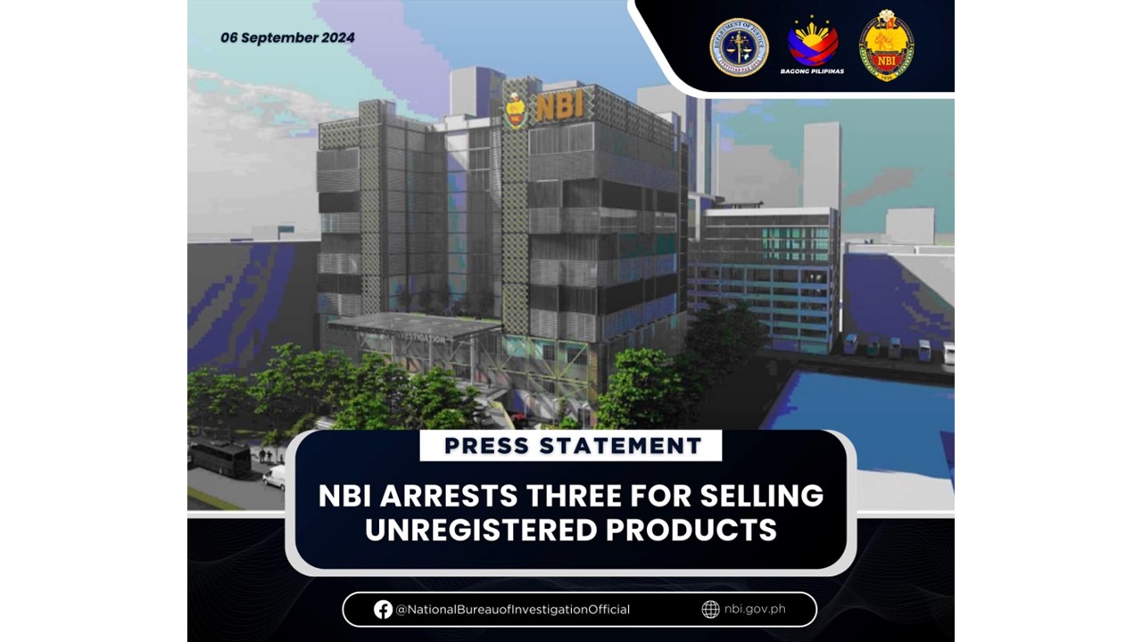 Tatlo, arestado ng NBI sa pagbebenta ng hindi rehistradong gamot - RMN Networks