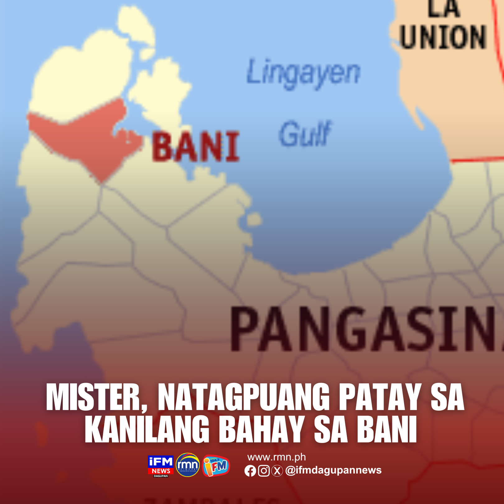 𝗠𝗜𝗦𝗧𝗘𝗥, 𝗡𝗔𝗧𝗔𝗚𝗣𝗨𝗔𝗡𝗚 𝗣𝗔𝗧𝗔𝗬 𝗦𝗔 𝗞𝗔𝗡𝗜𝗟𝗔𝗡𝗚 𝗕𝗔𝗛𝗔𝗬 𝗦𝗔 𝗕𝗔𝗡𝗜 - RMN Networks