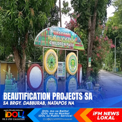 BEAUTIFICATION PROJECTS SA BRGY. DABBURAB, NATAPOS NA - RMN Networks