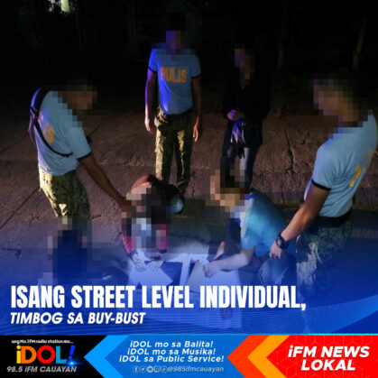 ISANG STREET LEVEL INDIVIDUAL, TIMBOG SA BUY-BUST - RMN Networks