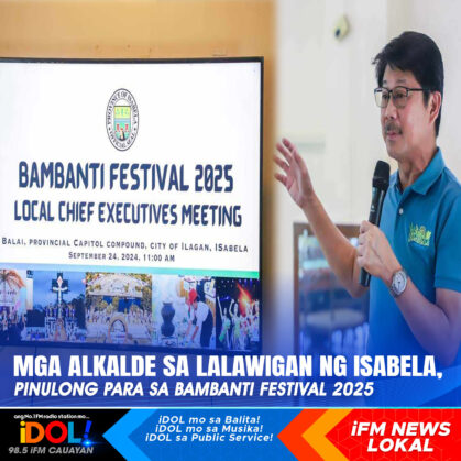 𝗠𝗚𝗔 𝗔𝗟𝗞𝗔𝗟𝗗𝗘 𝗦𝗔 𝗟𝗔𝗟𝗔𝗪𝗜𝗚𝗔𝗡 𝗡𝗚 𝗜𝗦𝗔𝗕𝗘𝗟𝗔, 𝗣𝗜𝗡𝗨𝗟𝗢𝗡𝗚 𝗣𝗔𝗥𝗔 𝗦𝗔 𝗕𝗔𝗠𝗕𝗔𝗡𝗧𝗜 𝗙𝗘𝗦𝗧𝗜𝗩𝗔𝗟 ...