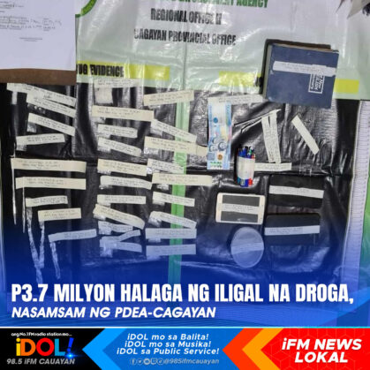 P3.7 MILYON HALAGA NG ILIGAL NA DROGA, NASAMSAM NG PDEA-CAGAYAN - RMN Networks