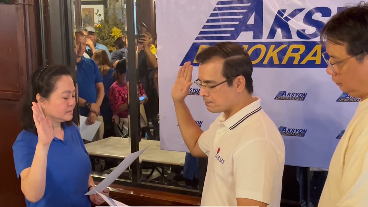 Asawa ni Doc Willie na si Dra. Liza Ong, nanumpa sa Aksyon Demokratiko ...