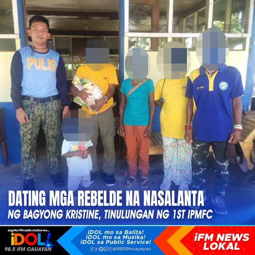 DATING MGA REBELDE NA NASALANTA NG BAGYONG KRISTINE, TINULUNGAN NG 1ST ...