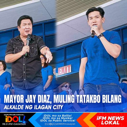 MAYOR JAY DIAZ, MULING TATAKBO BILANG ALKALDE NG ILAGAN CITY - RMN Networks