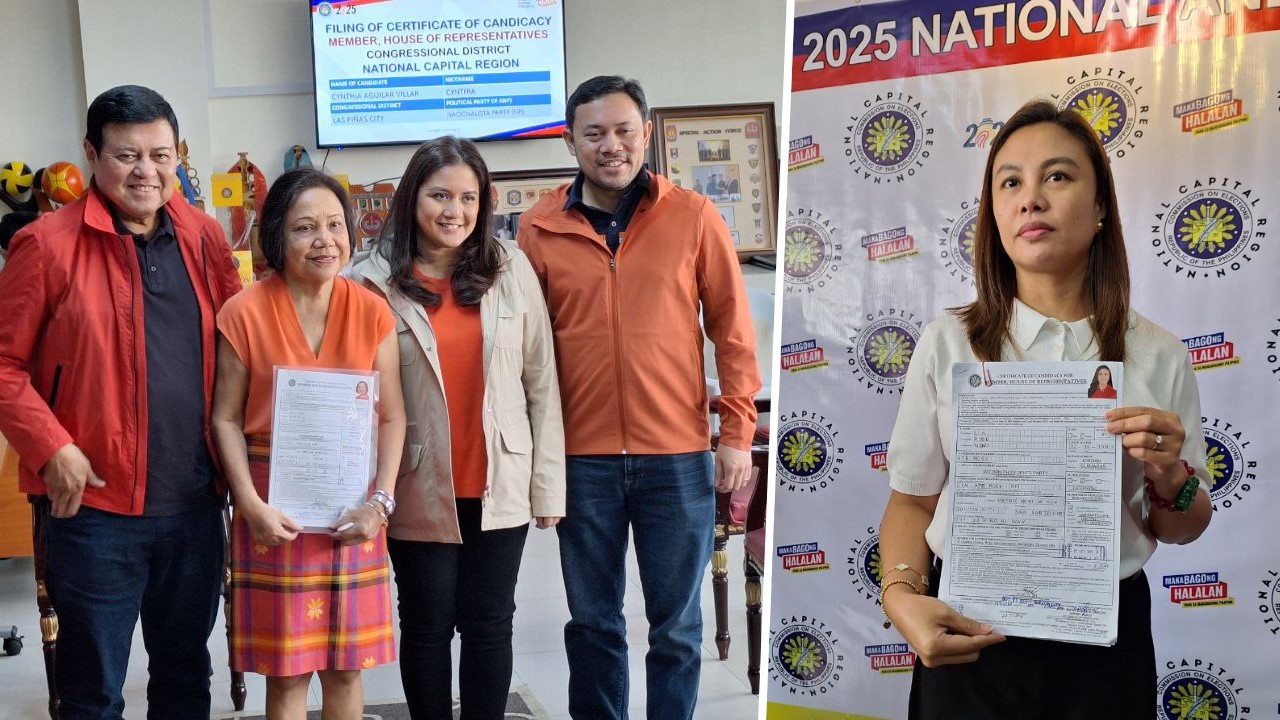 Senator Cynthia Villar, naging emosyonal matapos maghain ng COC bilang ...