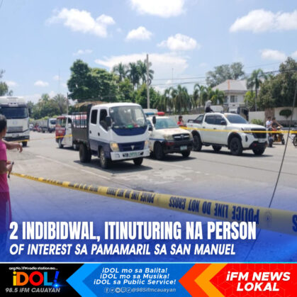 2 INDIBIDWAL, ITINUTURING NA PERSON OF INTEREST SA PAMAMARIL SA SAN ...