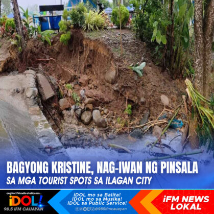 𝗕𝗔𝗚𝗬𝗢𝗡𝗚 𝗞𝗥𝗜𝗦𝗧𝗜𝗡𝗘, 𝗡𝗔𝗚-𝗜𝗪𝗔𝗡 𝗡𝗚 𝗣𝗜𝗡𝗦𝗔𝗟𝗔 𝗦𝗔 𝗠𝗚𝗔 𝗧𝗢𝗨𝗥𝗜𝗦𝗧 𝗦𝗣𝗢𝗧𝗦 𝗦𝗔 𝗜𝗟𝗔𝗚𝗔𝗡 𝗖𝗜𝗧𝗬 - RMN Networks