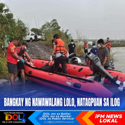 BANGKAY NG NAWAWALANG LOLO, NATAGPUAN SA ILOG - RMN Networks