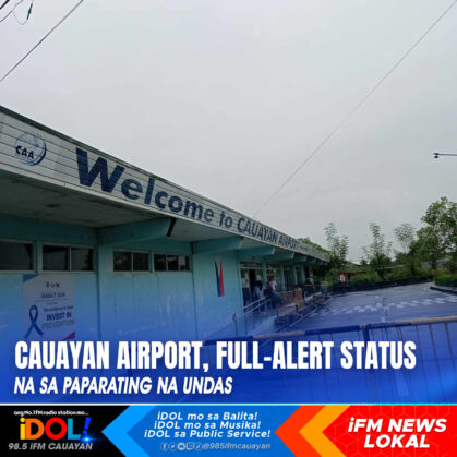 CAUAYAN AIRPORT, FULL-ALERT STATUS NA SA PAPARATING NA UNDAS - RMN Networks