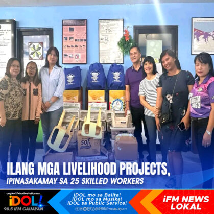 𝗜𝗟𝗔𝗡𝗚 𝗠𝗚𝗔 𝗟𝗜𝗩𝗘𝗟𝗜𝗛𝗢𝗢𝗗 𝗣𝗥𝗢𝗝𝗘𝗖𝗧𝗦, 𝗜𝗣𝗜𝗡𝗔𝗦𝗔𝗞𝗔𝗠𝗔𝗬 𝗦𝗔 𝟮𝟱 𝗦𝗞𝗜𝗟𝗟𝗘𝗗 𝗪𝗢𝗥𝗞𝗘𝗥𝗦 - RMN ...