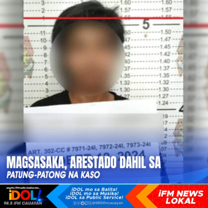 MAGSASAKA, ARESTADO DAHIL SA PATUNG-PATONG NA KASO - RMN Networks