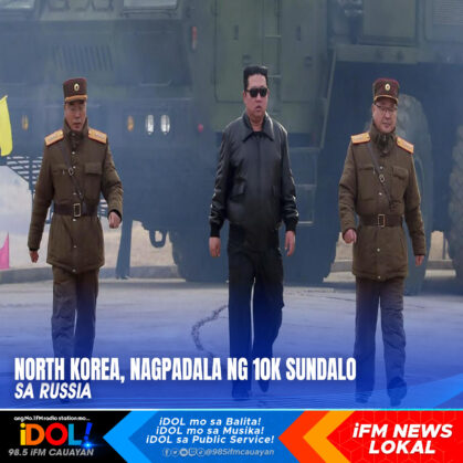 𝗡𝗢𝗥𝗧𝗛 𝗞𝗢𝗥𝗘𝗔, 𝗡𝗔𝗚𝗣𝗔𝗗𝗔𝗟𝗔 𝗡𝗚 𝟭𝟬𝗞 𝗦𝗨𝗡𝗗𝗔𝗟𝗢 𝗦𝗔 𝗥𝗨𝗦𝗦𝗜𝗔 - RMN Networks