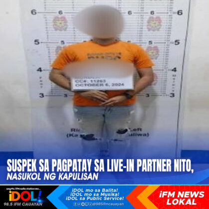SUSPEK SA PAGPATAY SA LIVE-IN PARTNER NITO, NASUKOL NG KAPULISAN - RMN ...