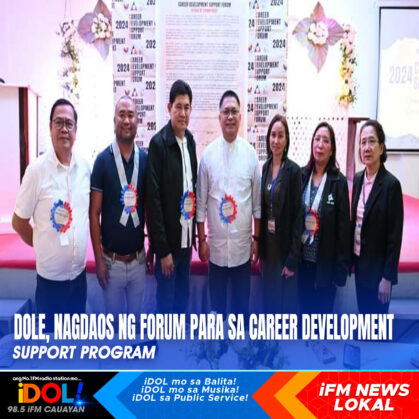 DOLE, NAGDAOS NG FORUM PARA SA CAREER DEVELOPMENT SUPPORT PROGRAM - RMN ...