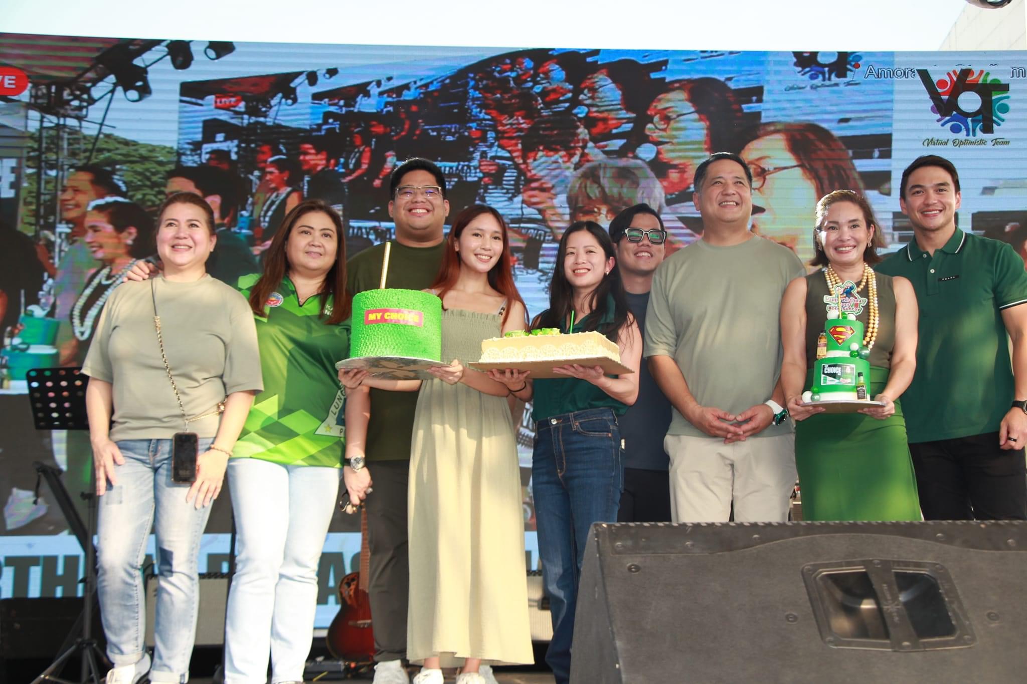 Libu-libong mga taga suporta ni dating Cong. Bong Suntay, dumagsa sa kanyang kaarawan - RMN Networks