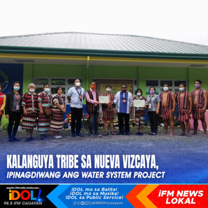 KALANGUYA TRIBE SA NUEVA VIZCAYA, IPINAGDIWANG ANG WATER SYSTEM PROJECT ...