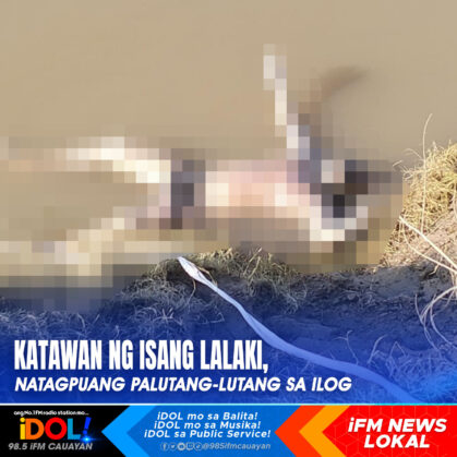 KATAWAN NG ISANG LALAKI, NATAGPUANG PALUTANG-LUTANG SA ILOG - RMN Networks