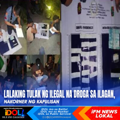 LALAKING TULAK NG ILEGAL NA DROGA SA ILAGAN, NAKORNER NG KAPULISAN - RMN Networks