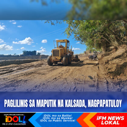 PAGLILINIS SA MAPUTIK NA KALSADA, NAGPAPATULOY - RMN Networks