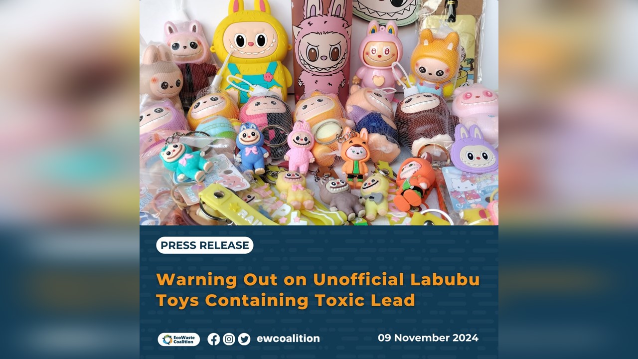 Ecowaste Coalition, nagbabala sa publiko laban sa pagbili ng Labubu-inspired items - RMN Networks