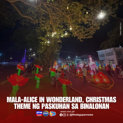 𝗠𝗔𝗟𝗔-𝗔𝗟𝗜𝗖𝗘 𝗜𝗡 𝗪𝗢𝗡𝗗𝗘𝗥𝗟𝗔𝗡𝗗, 𝗖𝗛𝗥𝗜𝗦𝗧𝗠𝗔𝗦 𝗧𝗛𝗘𝗠𝗘 𝗡𝗚 𝗣𝗔𝗦𝗞𝗨𝗛𝗔𝗡 𝗦𝗔 𝗕𝗜𝗡𝗔𝗟𝗢𝗡𝗔𝗡 ...