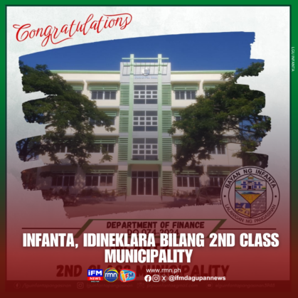 𝗜𝗡𝗙𝗔𝗡𝗧𝗔, 𝗜𝗗𝗜𝗡𝗘𝗞𝗟𝗔𝗥𝗔 𝗕𝗜𝗟𝗔𝗡𝗚 𝟮𝗡𝗗 𝗖𝗟𝗔𝗦𝗦 𝗠𝗨𝗡𝗜𝗖𝗜𝗣𝗔𝗟𝗜𝗧𝗬 - RMN Networks