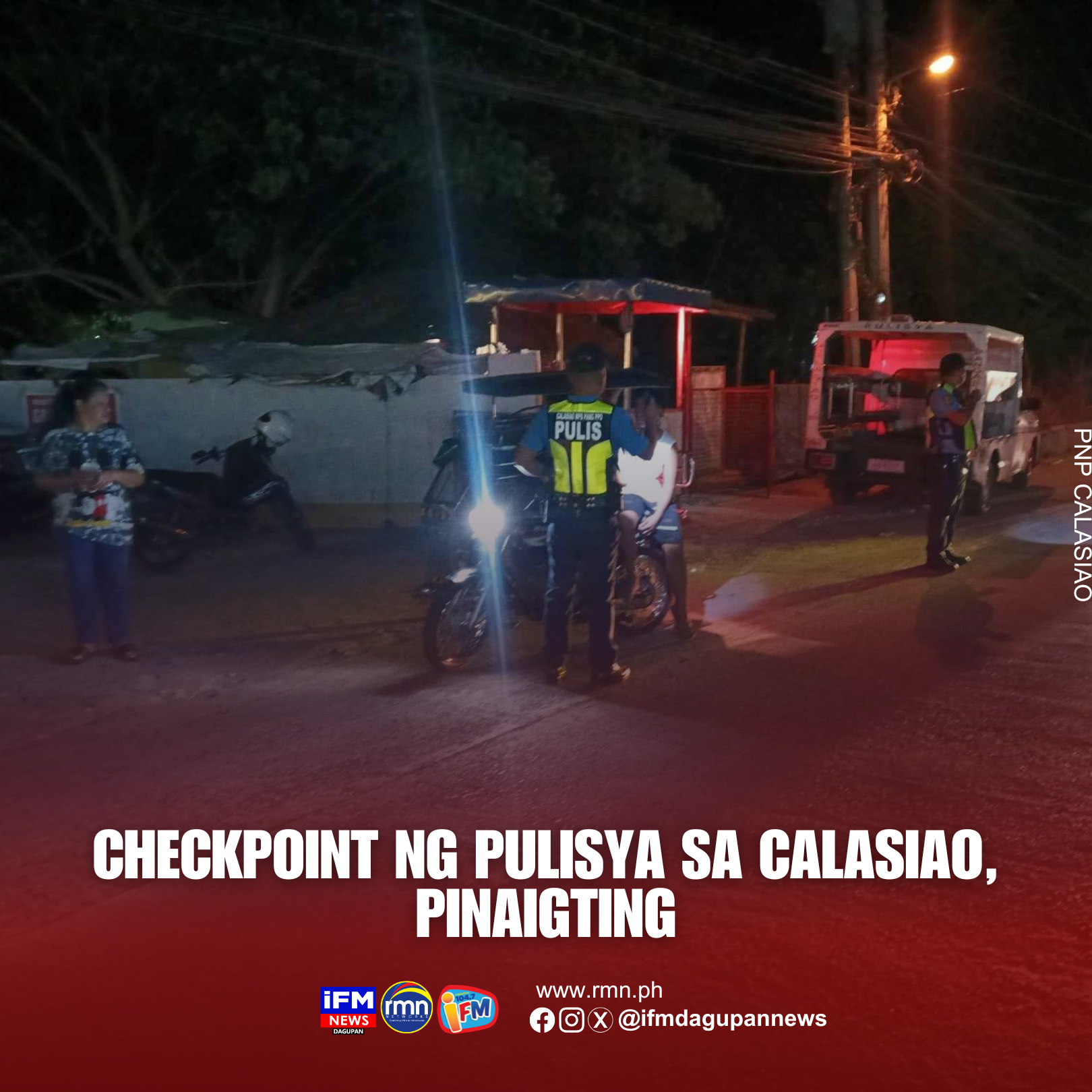 𝗖𝗛𝗘𝗖𝗞𝗣𝗢𝗜𝗡𝗧 𝗡𝗚 𝗣𝗨𝗟𝗜𝗦𝗬𝗔 𝗦𝗔 𝗖𝗔𝗟𝗔𝗦𝗜𝗔𝗢, 𝗣𝗜𝗡𝗔𝗜𝗚𝗧𝗜𝗡𝗚 - RMN Networks