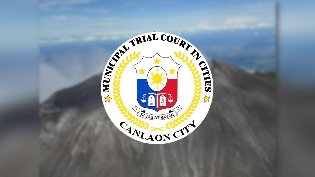 Pasok sa mga Korte sa Canlaon City, Negros Oriental, muling sinuspinde ...