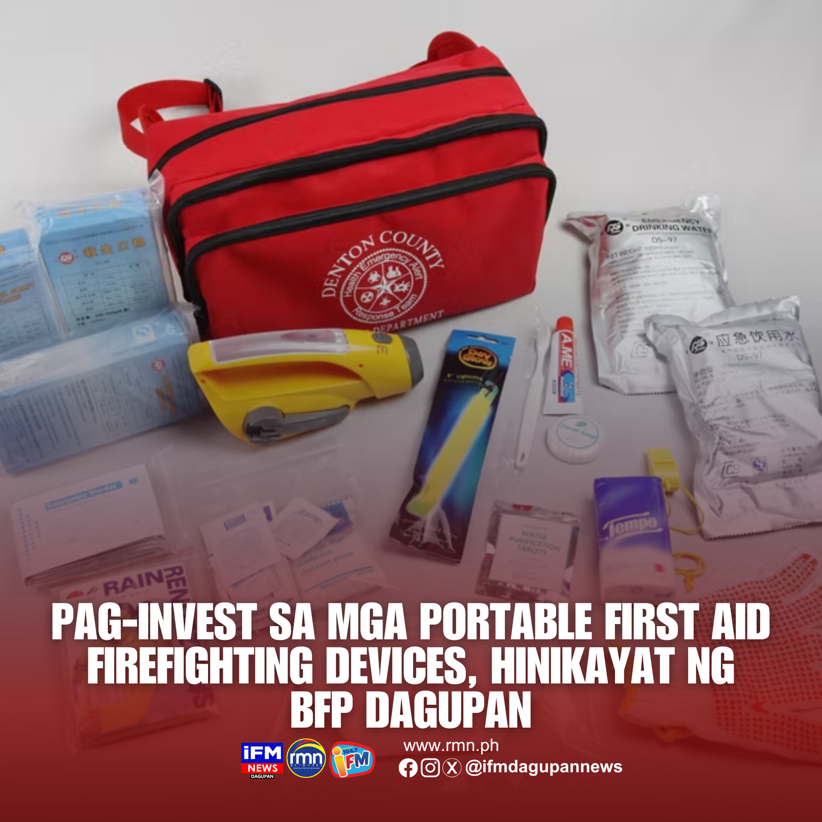 𝗣𝗔𝗚-𝗜𝗡𝗩𝗘𝗦𝗧 𝗦𝗔 𝗠𝗚𝗔 𝗣𝗢𝗥𝗧𝗔𝗕𝗟𝗘 𝗙𝗜𝗥𝗦𝗧 𝗔𝗜𝗗 𝗙𝗜𝗥𝗘𝗙𝗜𝗚𝗛𝗧𝗜𝗡𝗚 𝗗𝗘𝗩𝗜𝗖𝗘𝗦, 𝗛𝗜𝗡𝗜𝗞𝗔𝗬𝗔𝗧 𝗡𝗚 ...