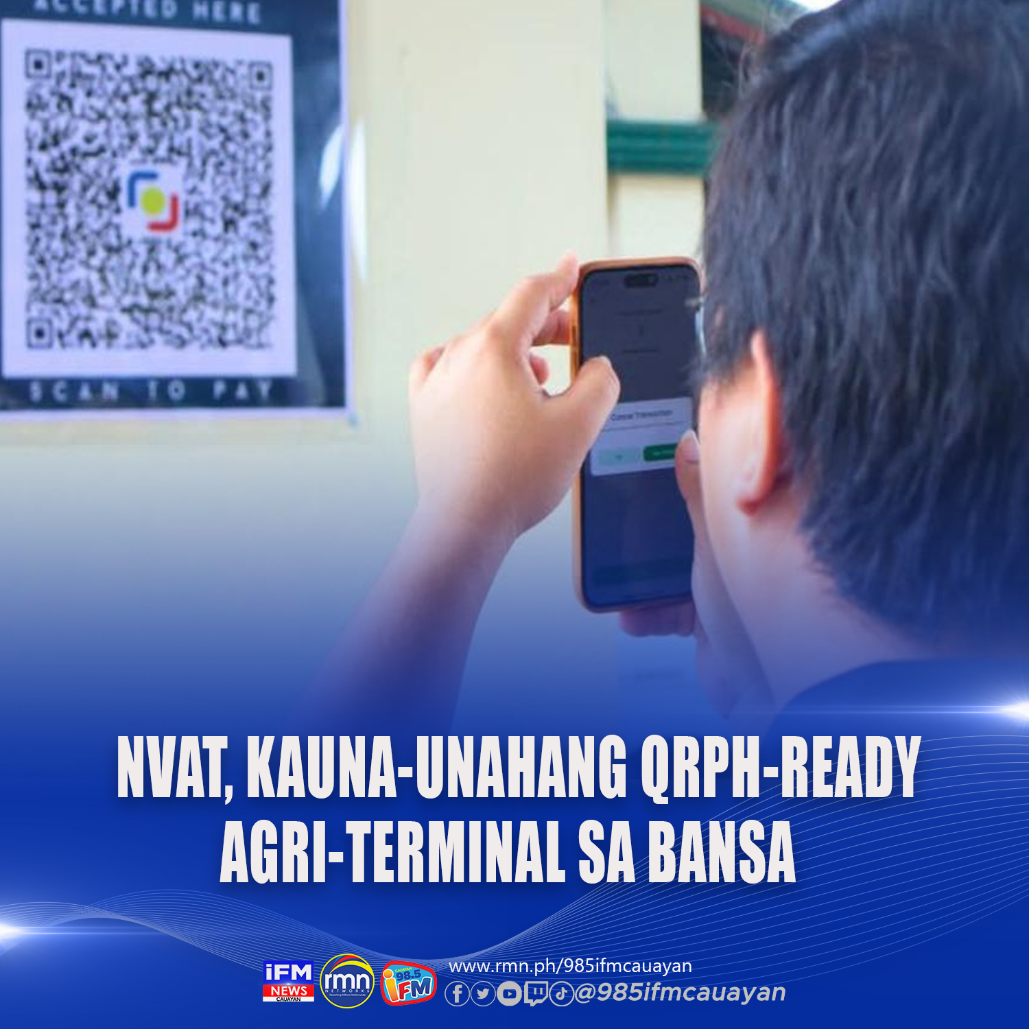 KAUNA-UNAHANG QRPH-READY AGRI-TERMINAL SA BANSA - RMN Networks