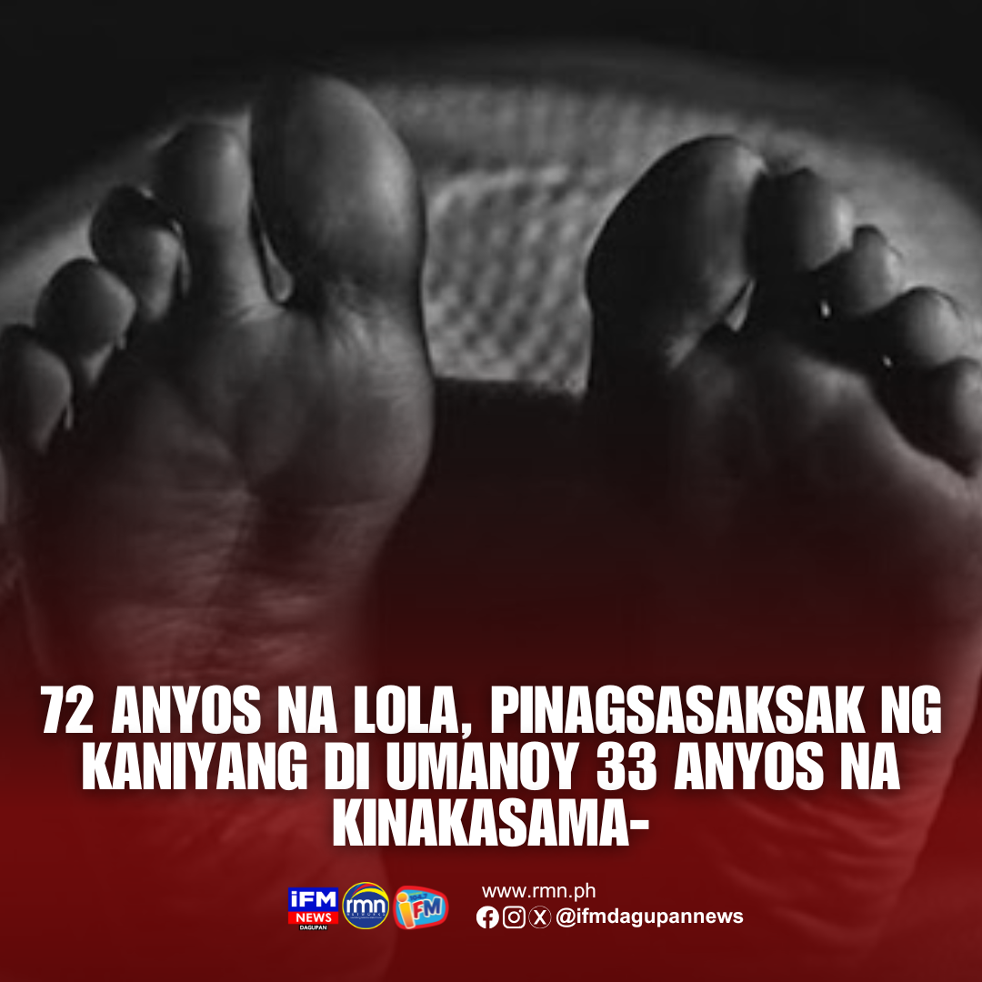 72 ANYOS NA LOLA, PINAGSASAKSAK NG KANIYANG DI UMANOY 33 ANYOS NA KINAKASAMA - RMN Networks