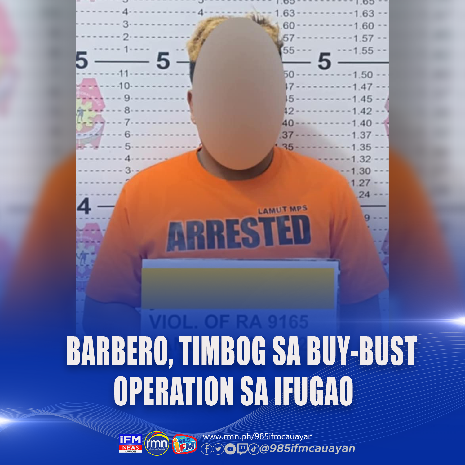 BARBERO, TIMBOG SA BUY-BUST OPERATION SA IFUGAO - RMN Networks